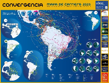 Mapa de Carriers de América Latina 2025 - Convergencia Latina